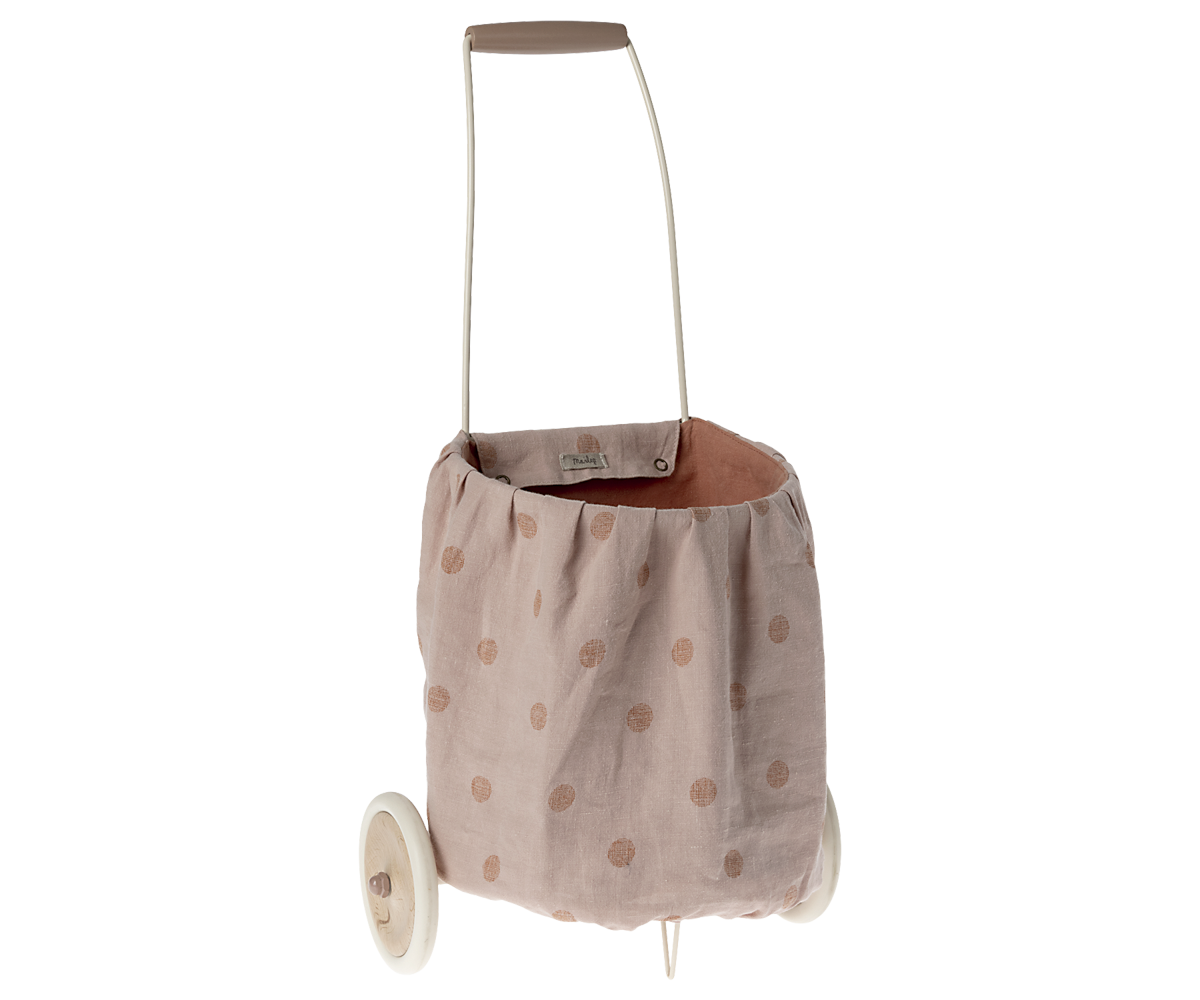 Trolley, Prikker - Rosa - Maileg Denmark – Maileg EU