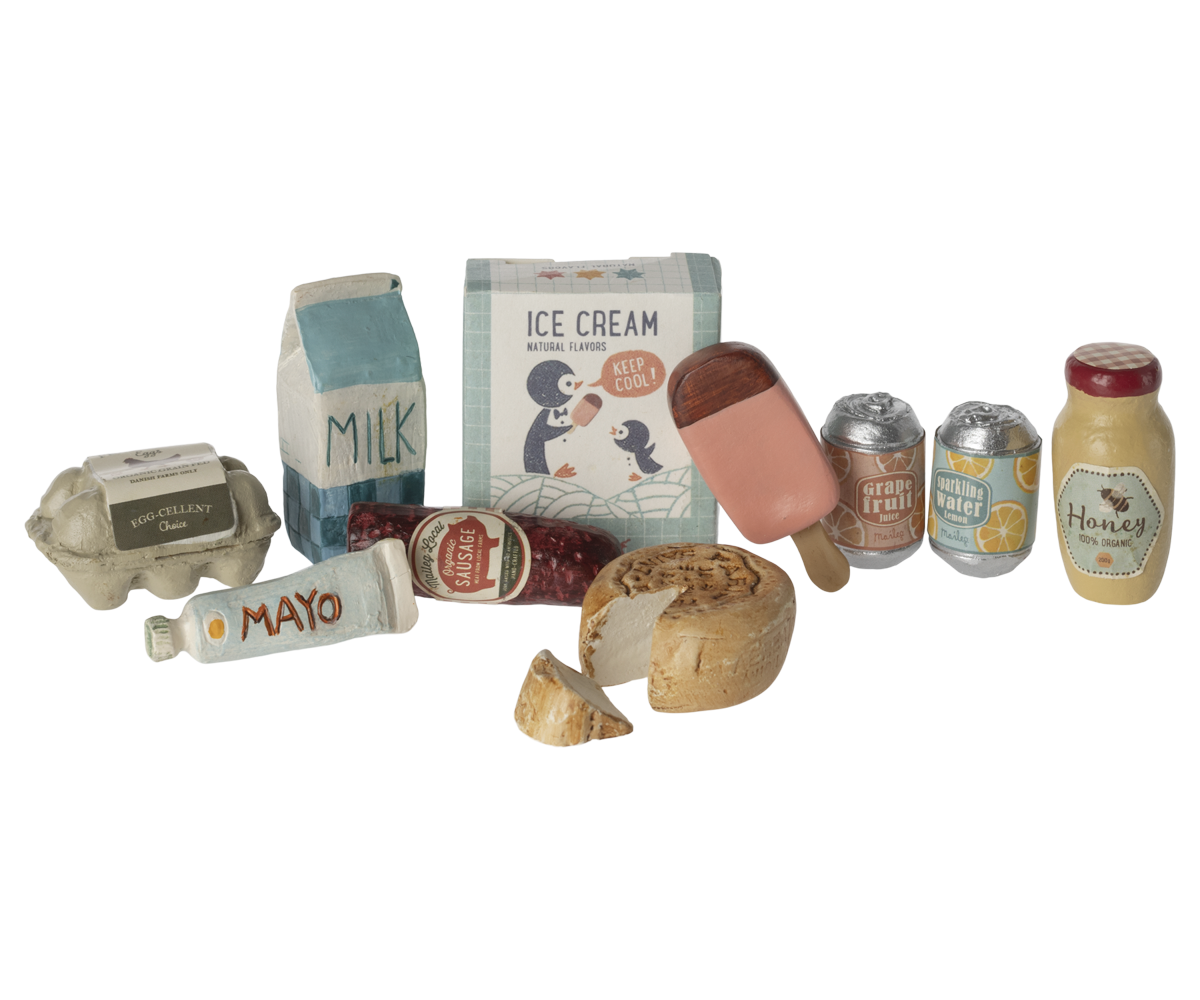 Miniature grocery box – Maileg EU