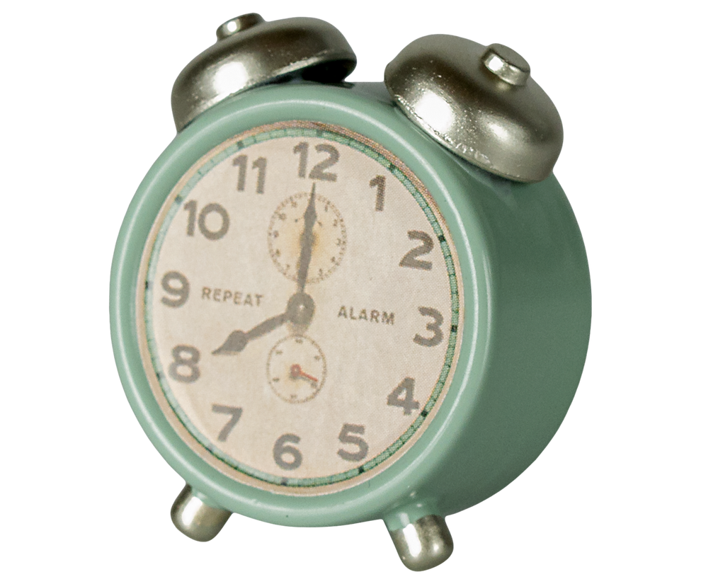 Alarm clock, Mouse - Mint – Maileg EU