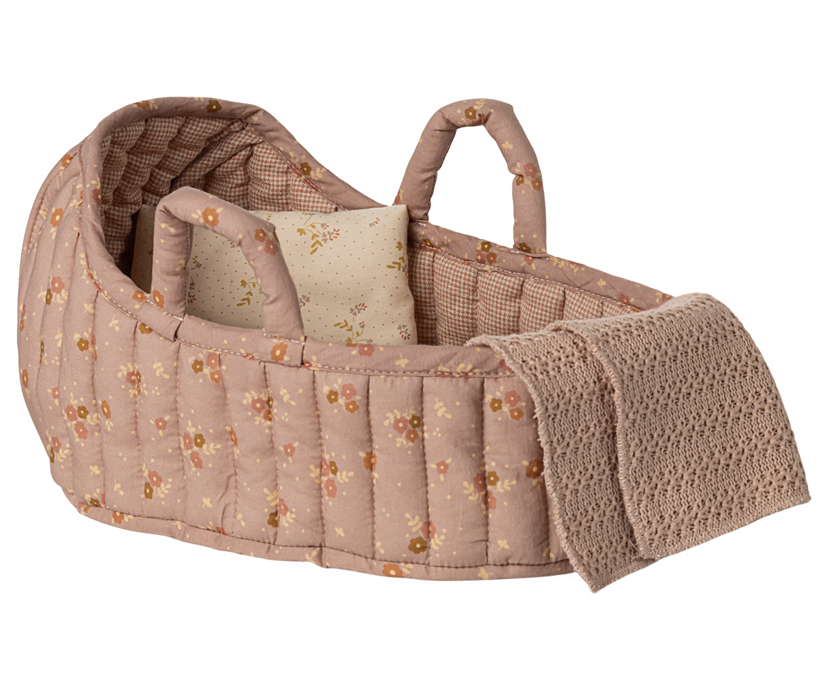 Carry cot, Large - Rose – Maileg EU