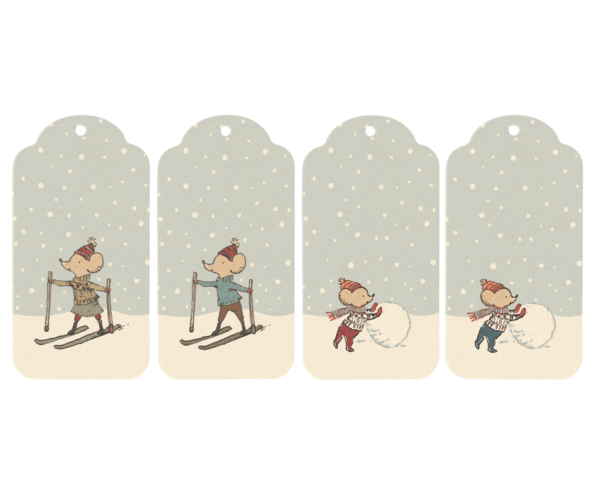 Christmas gift tags, 12 pcs – Maileg EU