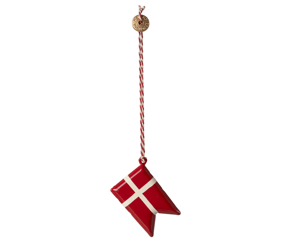 Metal ornament, Dannebrog – Maileg EU