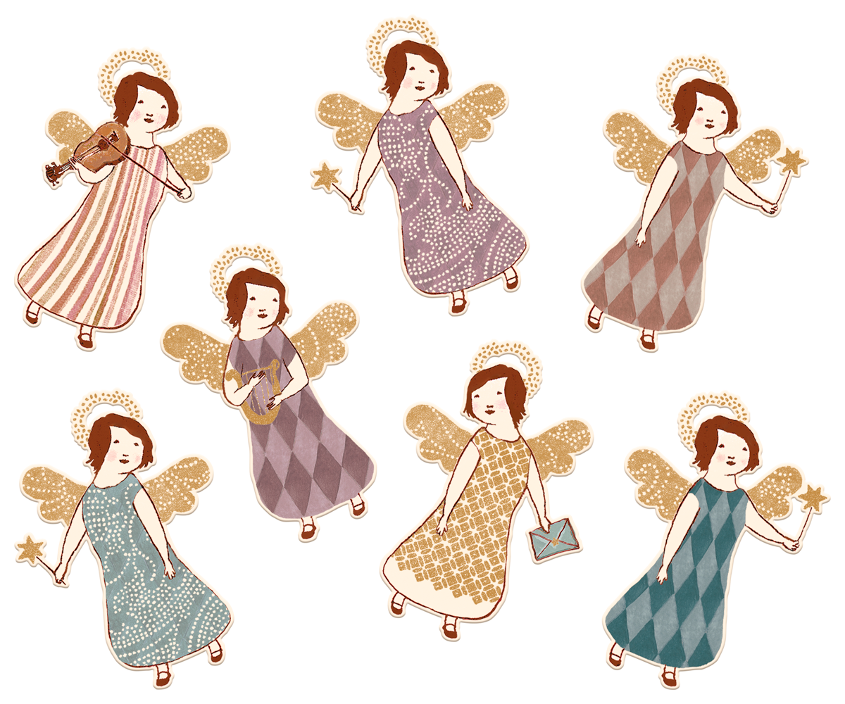 Gift tags, Angels, 14 pcs. - Maileg Germany – Maileg EU