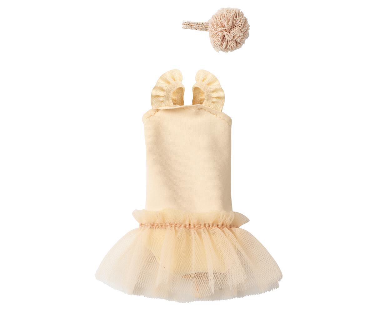 Ballet suit and skirt cream, Size 1 – Maileg EU