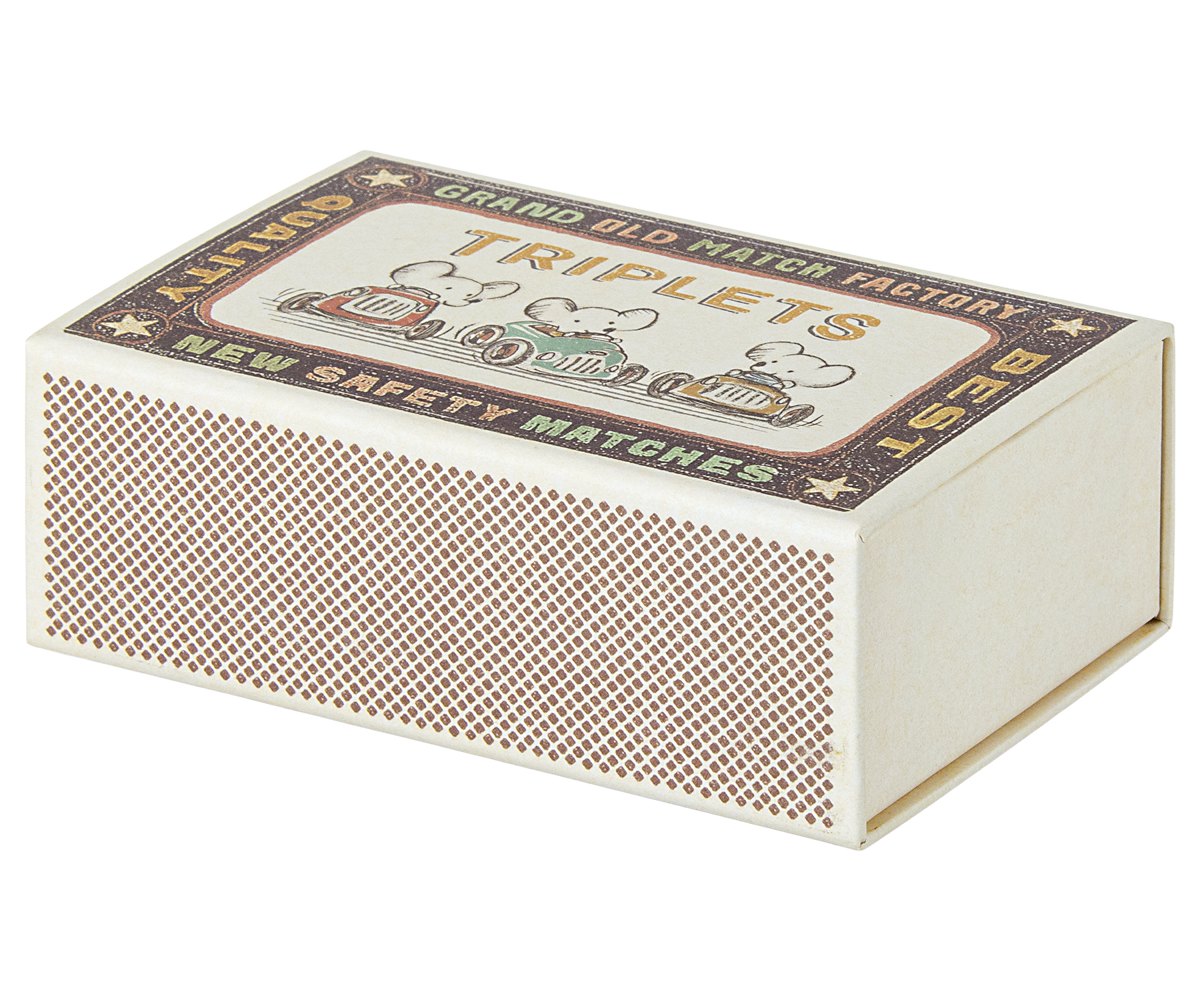 Triplets, Baby mice in matchbox - Maileg EU